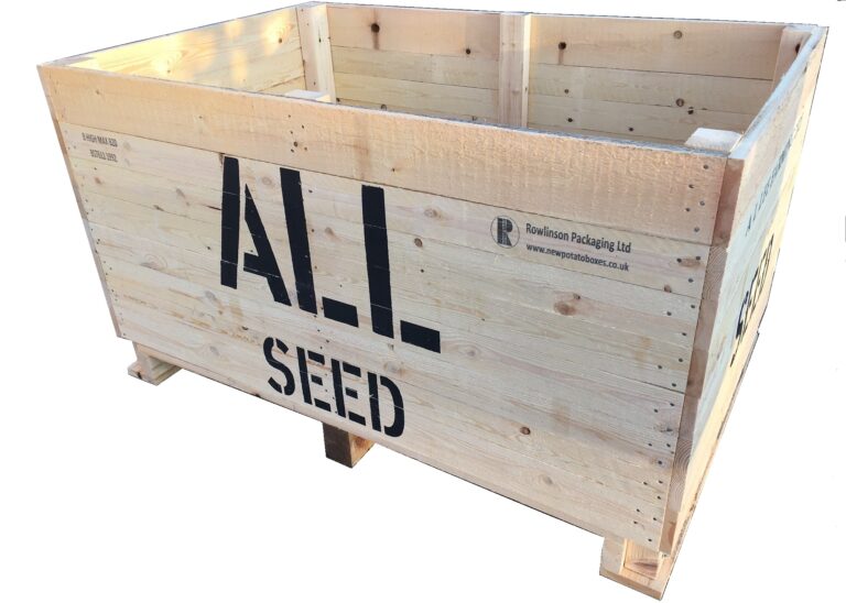 Potato Boxes and Crates in the UK| Rowlinson Packaging Ltd