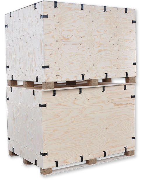 Reusable Clip Lok Crates in the UK| Rowlinson Packaging Ltd